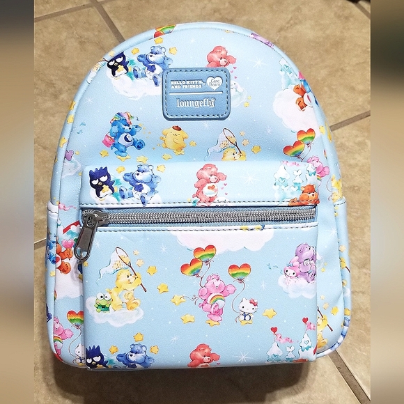 Loungefly | Bags | Loungefly Hello Kitty Friends X Care Bears Mini ...